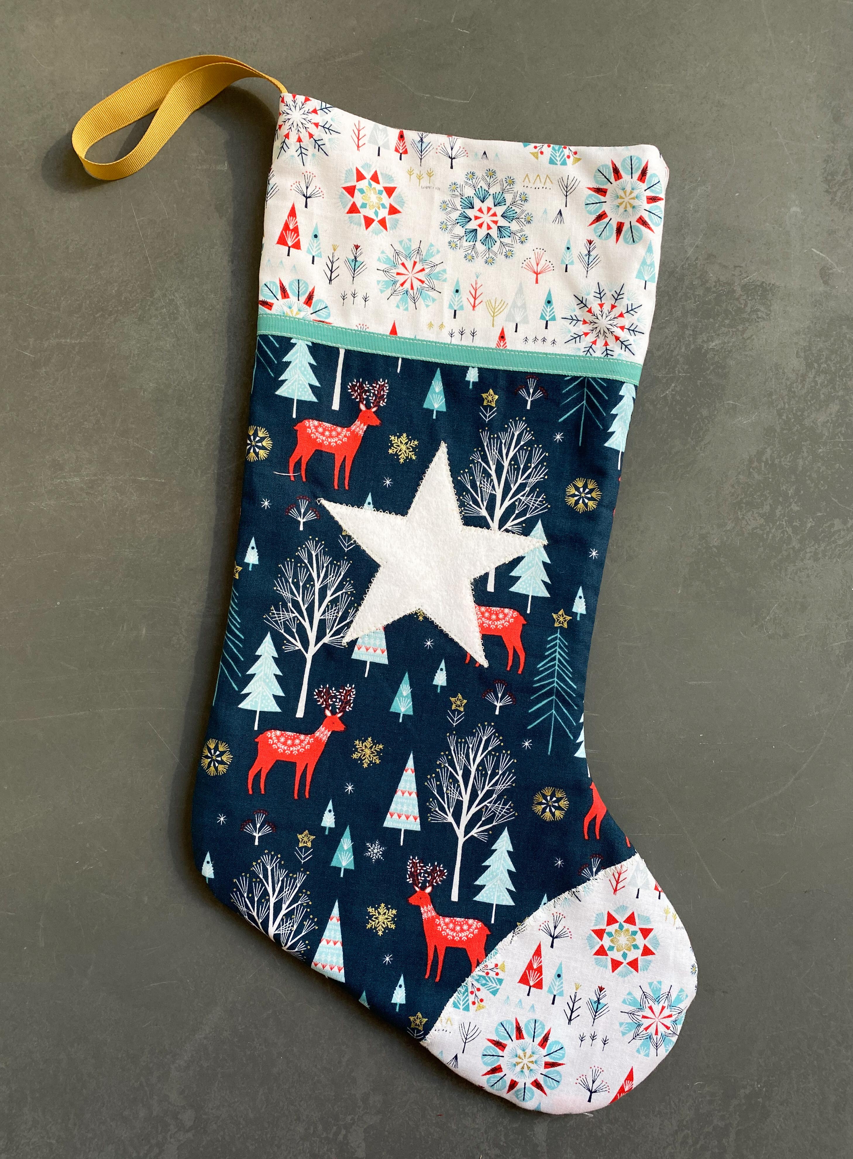 How to make a Christmas Stocking – The Cloth Cutter
